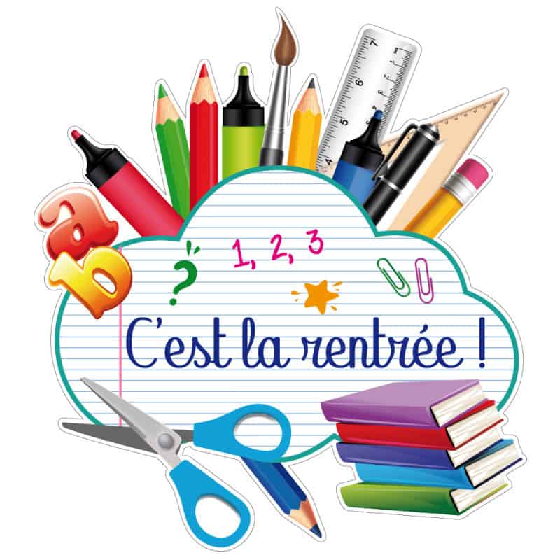 Stickers pour la rentrée des classes