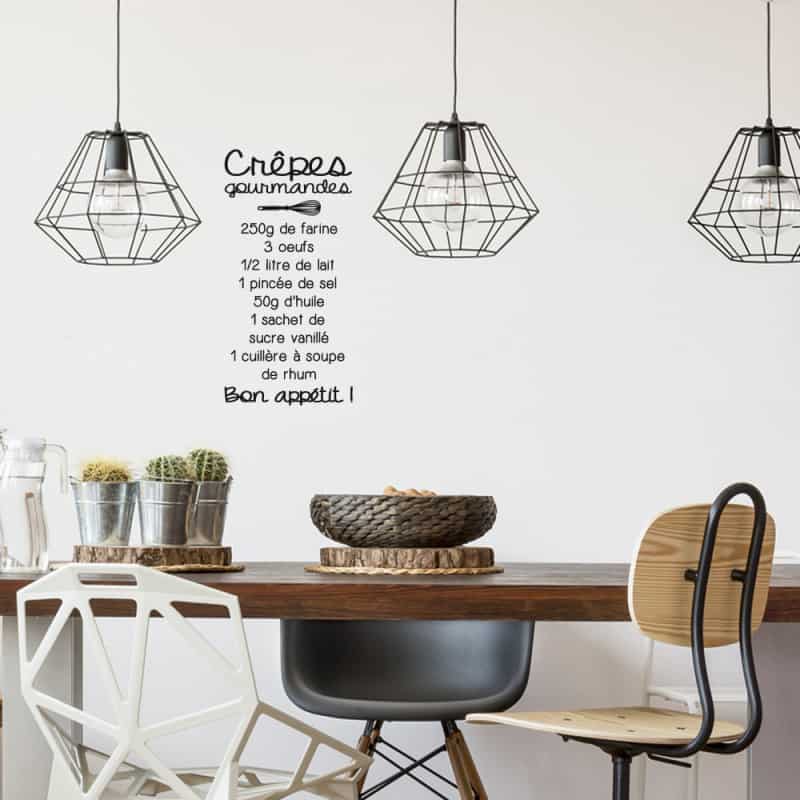 STICKER CREPES GOURMANDES (I0200)