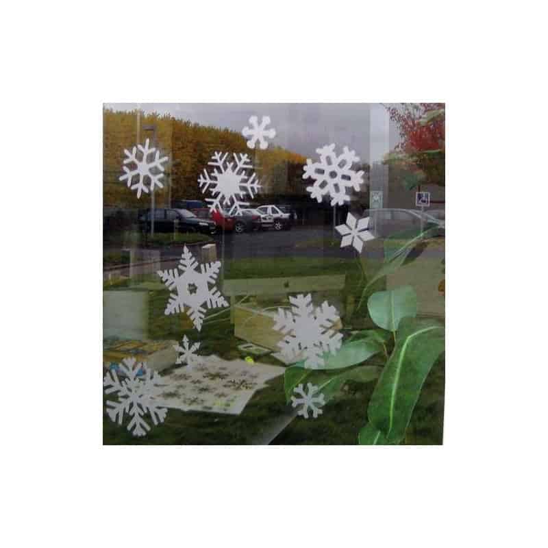 ADHESIF SABLE FLOCONS NEIGE planche (O0103)