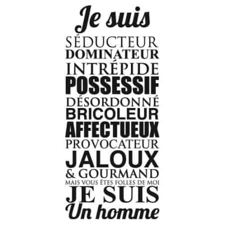 STICKER HOMME (I0173)