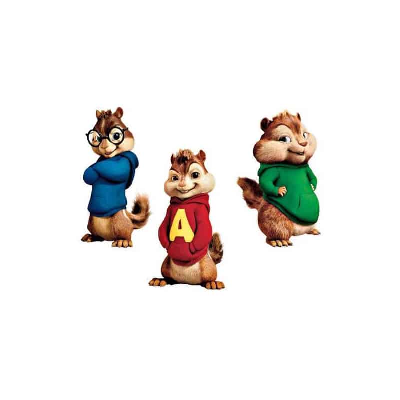 STICKER ALVIN ET LES CHIPMUNKS (DA0061)